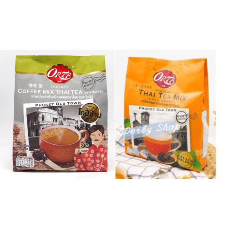 Jual Orta Thai Tea Mix Instant Phuket Old Town | Shopee Indonesia