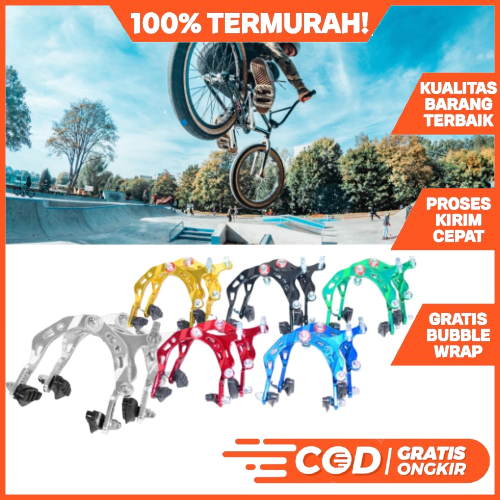 Jual U-Brake Ubrake Rem Sepeda BMX Sepeda Balap MTB Alloy Anodized ...