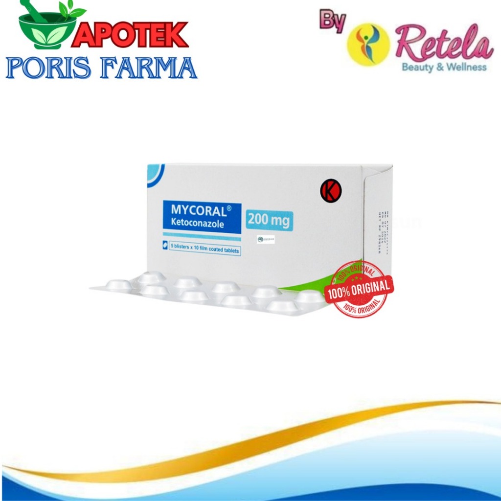 Jual Mycoral 200mg 1 Strip 10 Tablet | Shopee Indonesia
