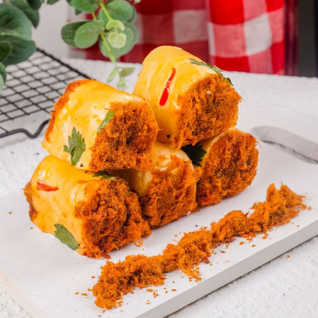 Jual roti abon floss roll bread | Shopee Indonesia