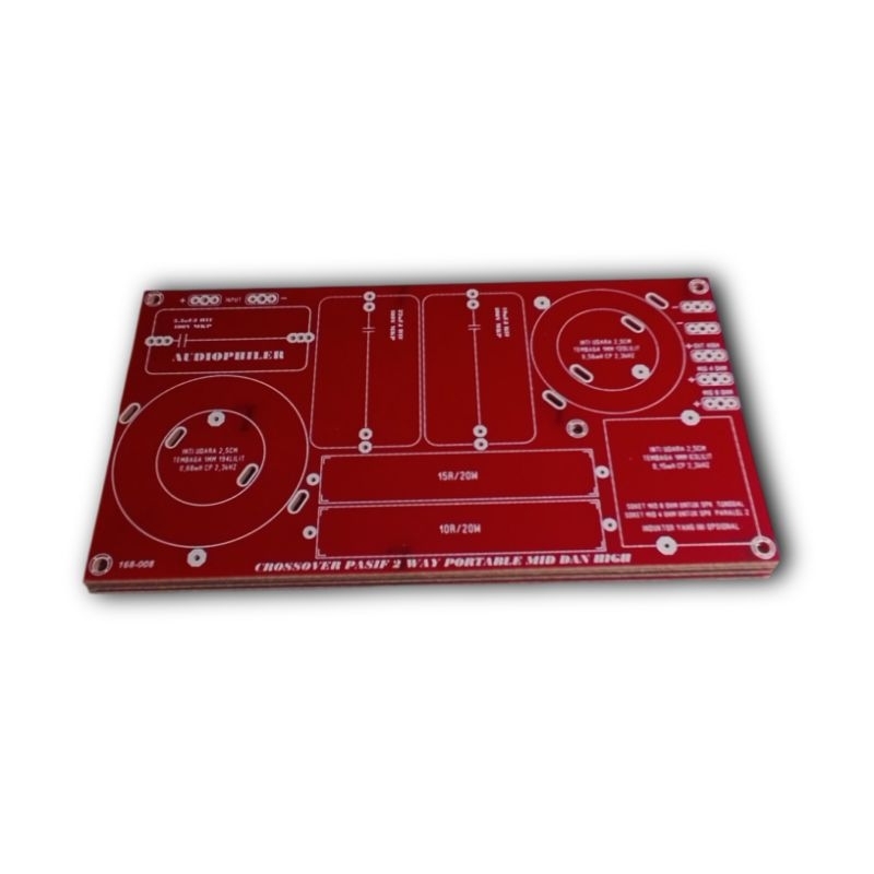 Jual Pcb crossover pasif 2 way balap mid dan high | Shopee Indonesia
