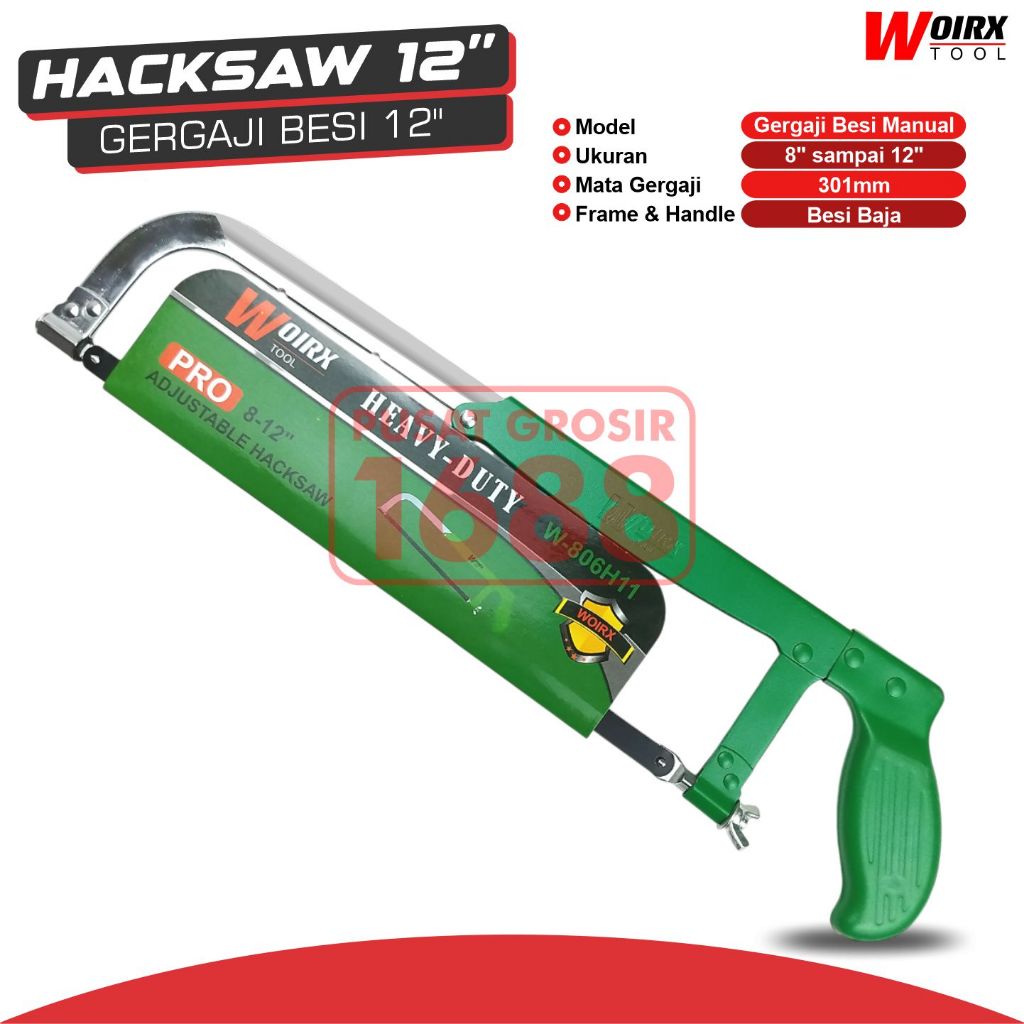 Jual Gergaji Besi Multifungsi Adjustable 8 10 12 Inch 300mm Gegaji Kayu ...
