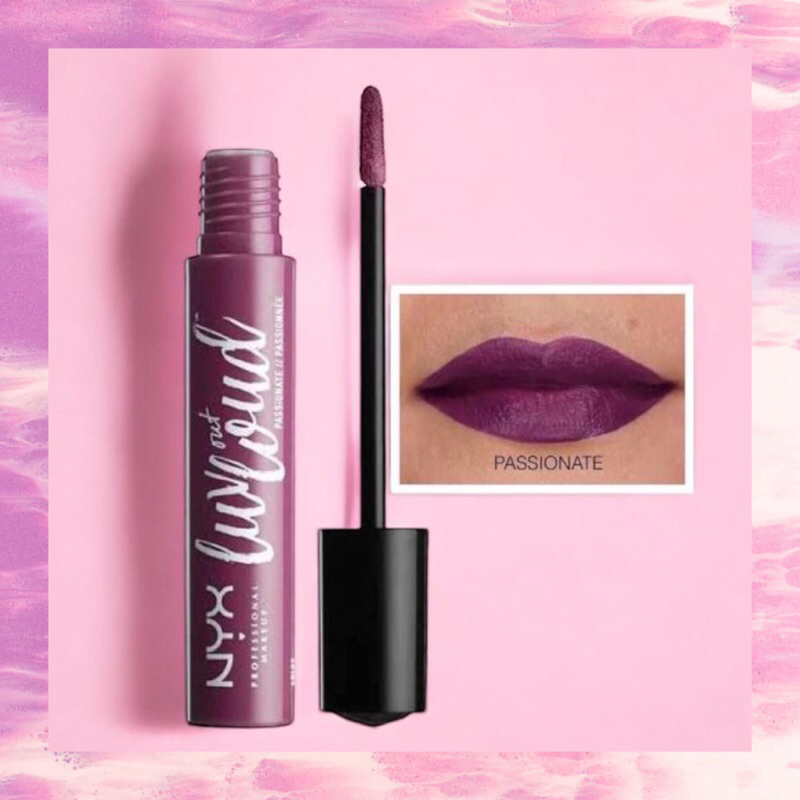 Jual NYX Luv Out Loud Shade passionate 02 Lol - Lip Cream | Shopee ...