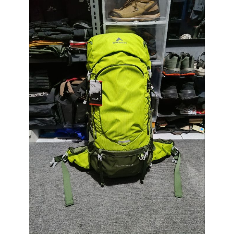 Jual Carrier EQUATOR TREK 65L (lime) | Shopee Indonesia