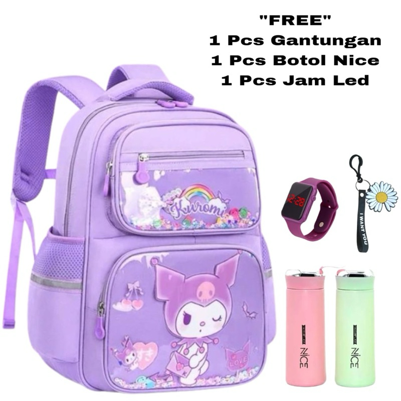 Jual Tas Ransel Backpack Cinamorol Anak Perempuan Tas Ransel Anak Sekolah Tk Paud dan SD ...