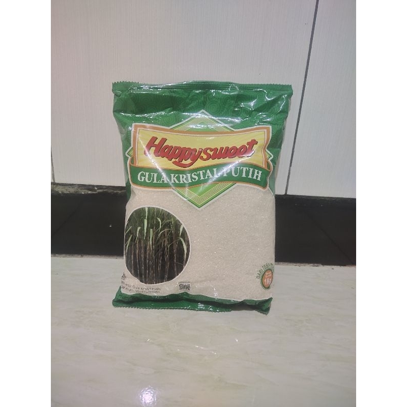 Jual Gula Pasir Happy Sweet 1 Kg | Shopee Indonesia