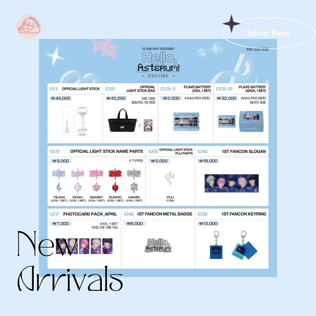 Jual [PO] PLAVE - FAN CONCERT OFFICIAL MERCH | MERCHANDISE (PLLI ...