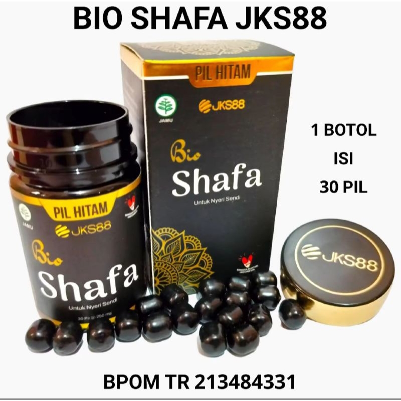 Jual Bio Shafaa Pill Hitam Original 100℅ 1Botol isi 30pil | Shopee ...