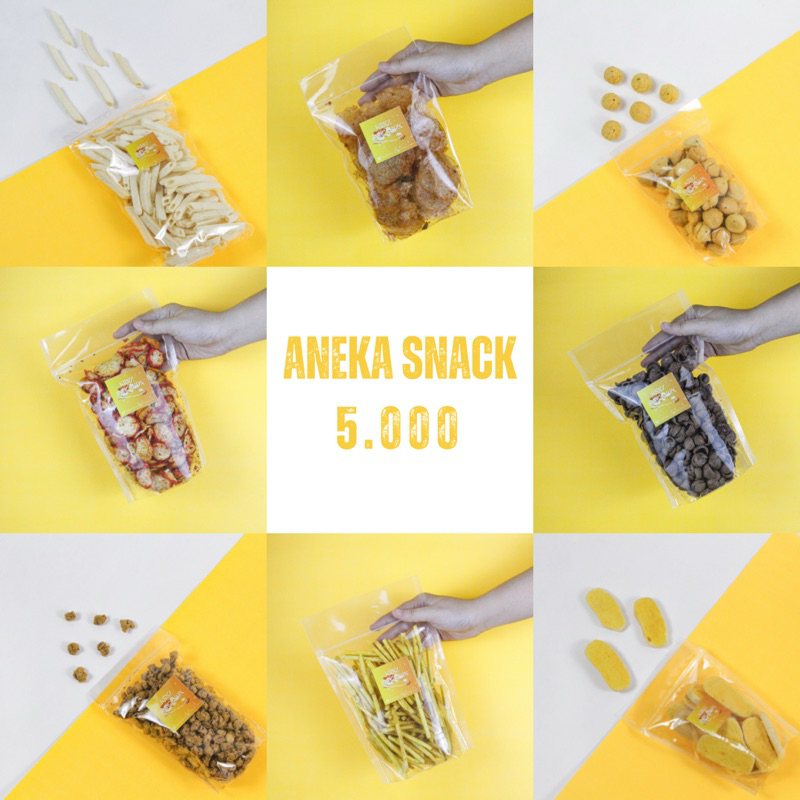 Jual Aneka Snack Kiloan Serba 5.000 / Camilan 5 Ribu Bebas Pilih Rasa ...