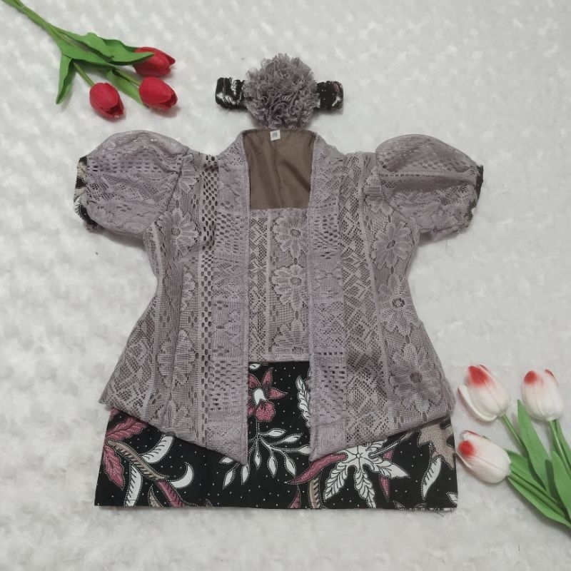 Jual KEBAYA BAYI / KEBAYA ANAK PEREMPUAN / SETELAN BAJU TEDHAK SITEN ...