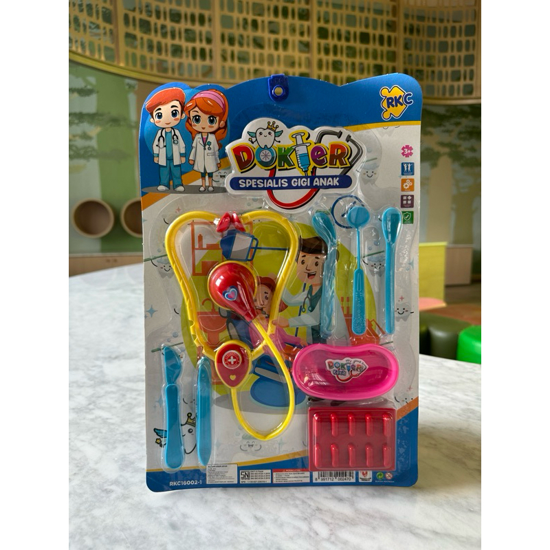 Jual Mainan Anak Dokter termurah / main set murah alat stestoskop ...