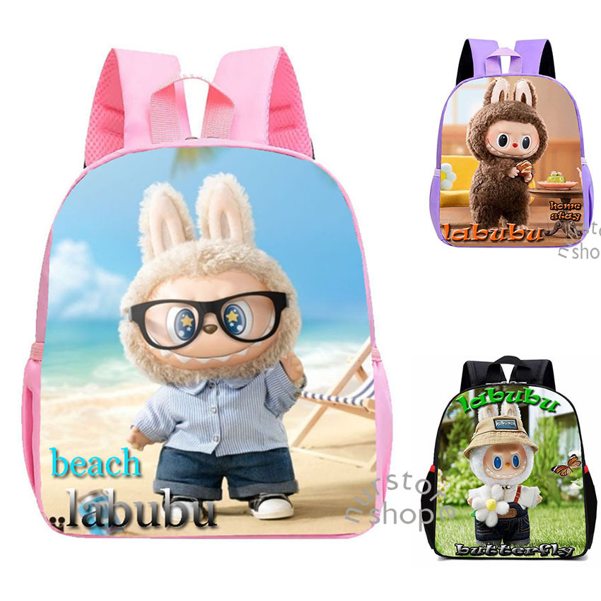 Jual NS110 - TAS LABUBU / TAS ANAK RANSEL SEKOLAH ANAK PAUD TK KARARAKTER LABUBU | Shopee Indonesia