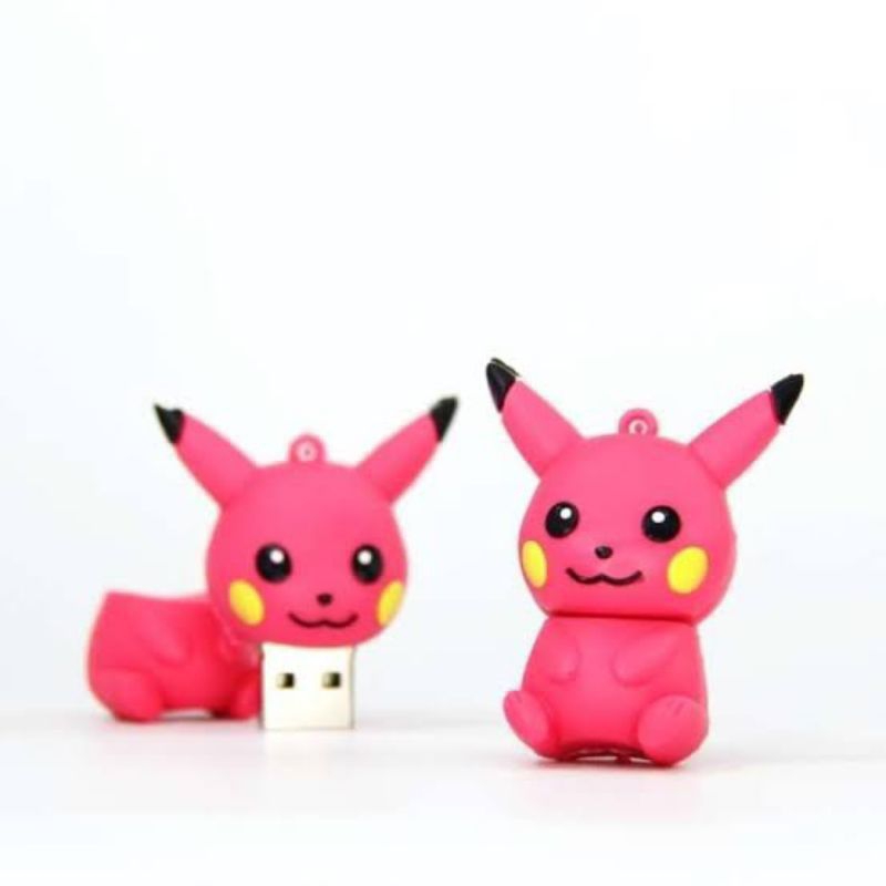 Jual Flashdisk A031 karakter Pikachu pink | Shopee Indonesia