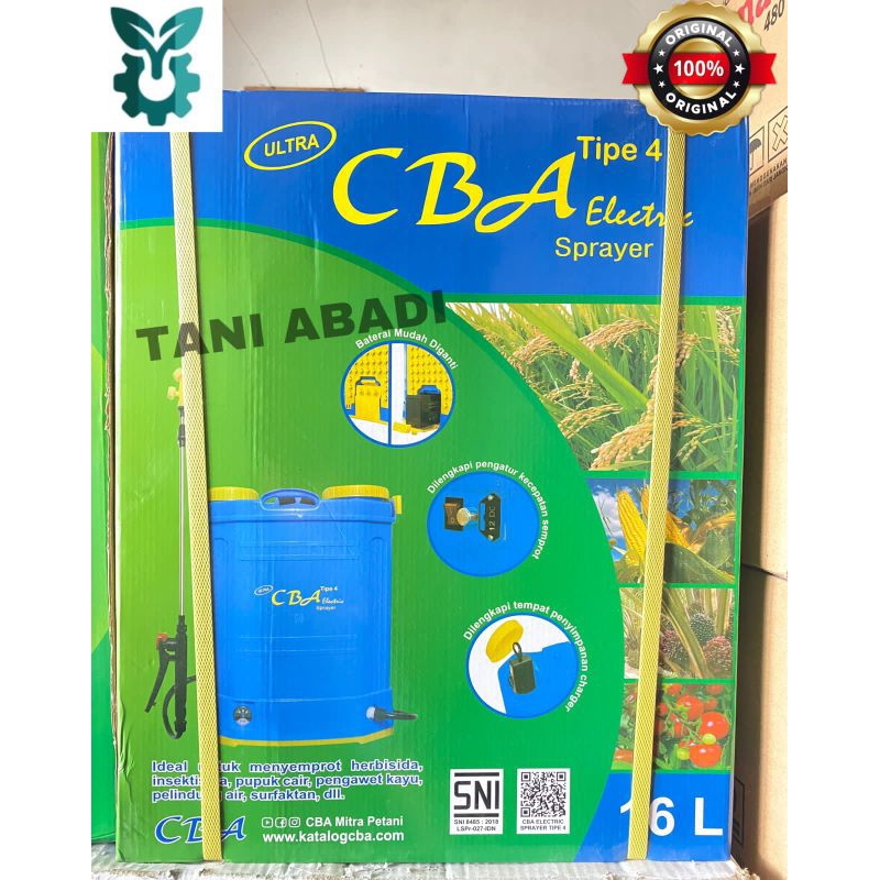 Jual SPRAYER CBA ELEKTRIK 16 LITER TIPE 4 | Shopee Indonesia