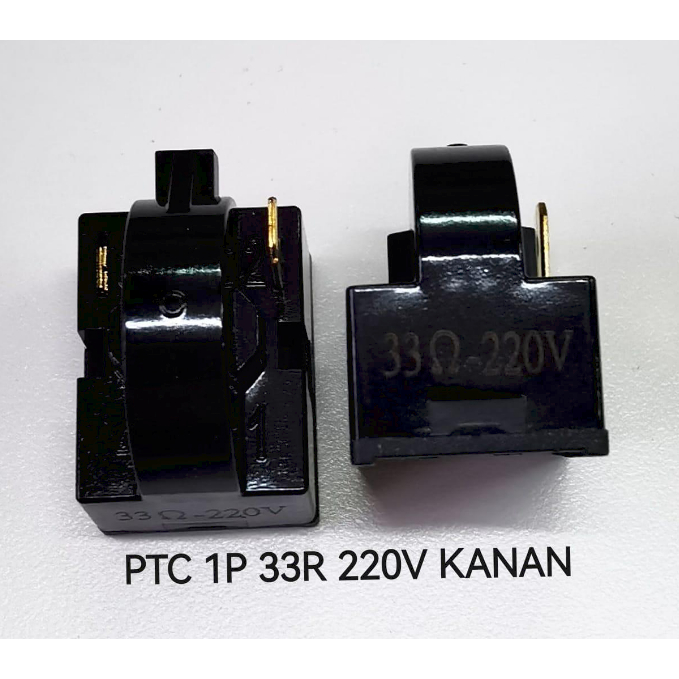 Jual PTC RELAY KULKAS / RELAY PTC KULKAS 1 PIN 1P 33R 220V KANAN | Shopee Indonesia