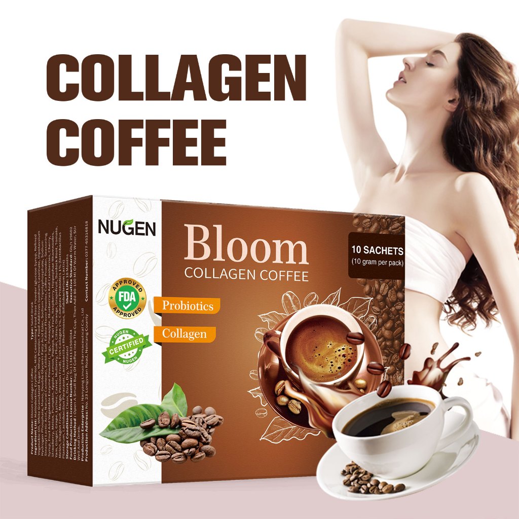 Jual Bloom Collagen Coffee 100g Kopi Diet Enzim Pelangsing Tubuh ...