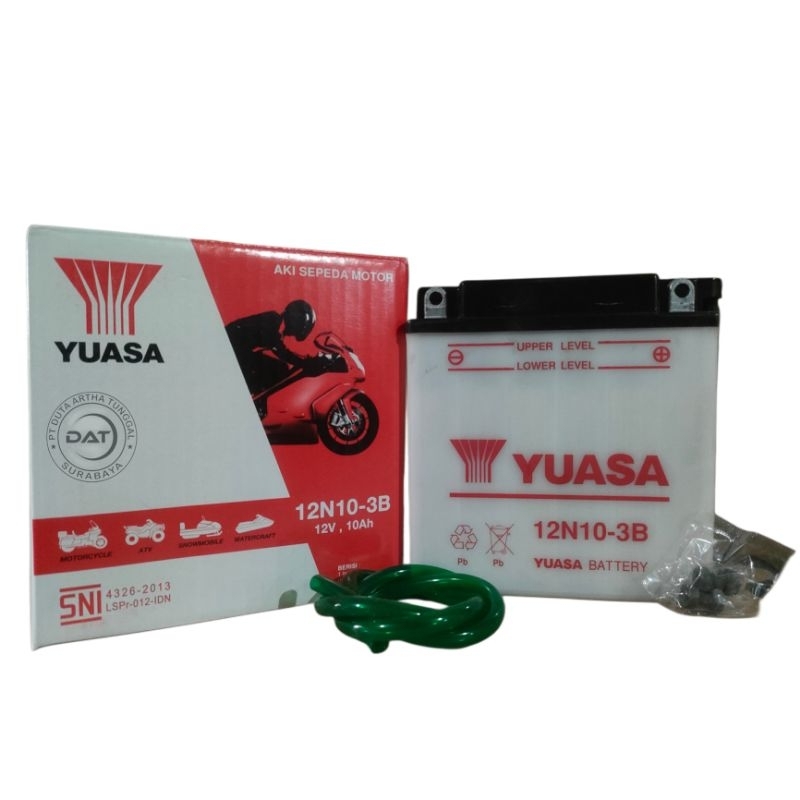 Jual AKI YUASA 12N10-3B BASAH | Shopee Indonesia