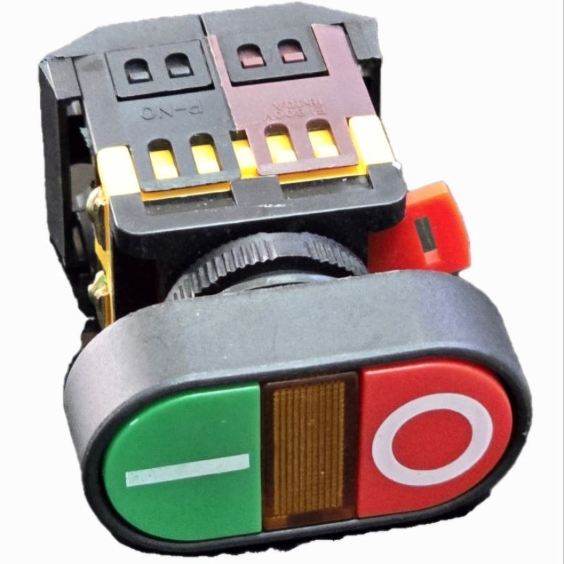 Jual INSCOM DOUBLE PUSH BUTTON ON OFF APBB-22N | Shopee Indonesia