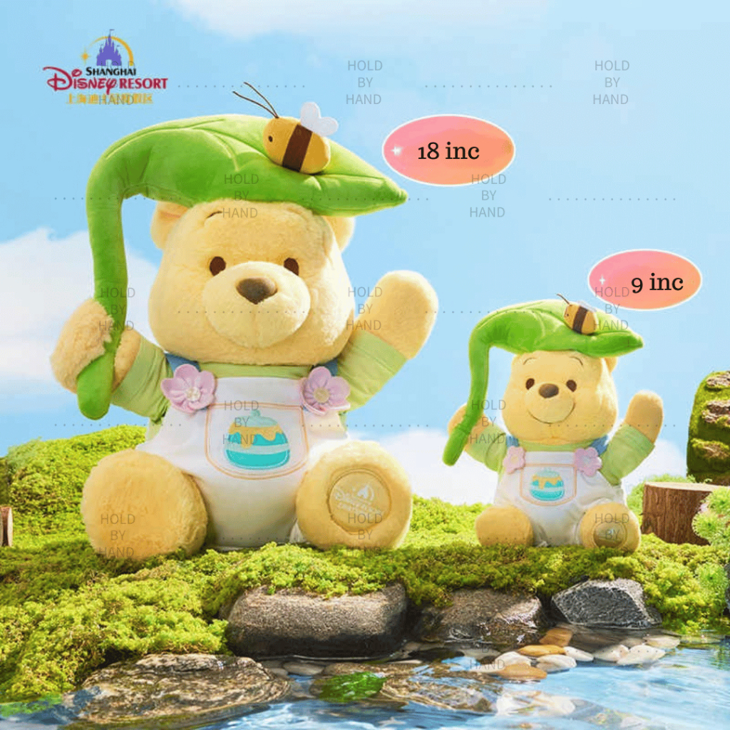 Jual Shanghai Disney 2024 Summer Winnie the Pooh 18-inch Plush Toy Gift ...