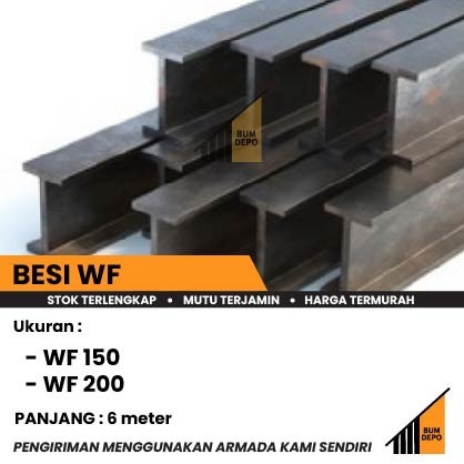 Jual BESI WF 150 DAN 200 UNTUK DINDING DAN KERANGKA BANGUNGAN | Shopee ...