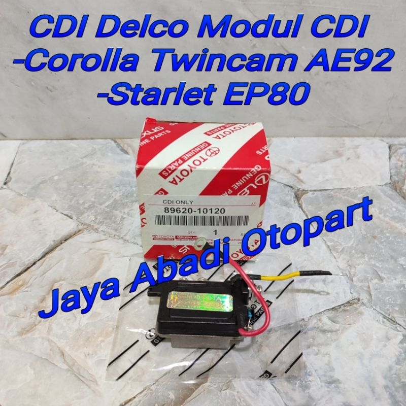 Jual Cdi Delco Modul Cdi Corolla Twincam AE92 Starlet EP80 Asli ...