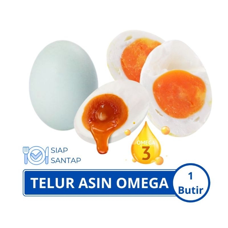 Jual Telur Asin Omega / Telur Asin Mangsir | Shopee Indonesia
