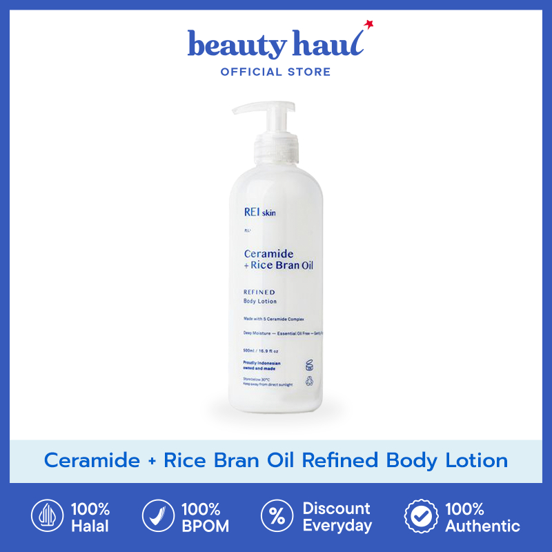 Jual REI SKIN Ceramide + Rice Bran Oil Refined Body Lotion | Shopee ...