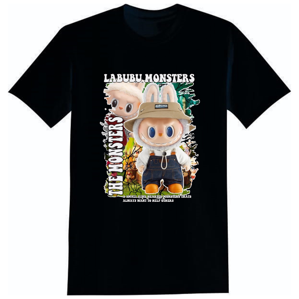 Jual ATASAN LABUBU KAOS OBLONG COWOK DEWASA LENGAN PENDEK MOTIF LABUBU ...