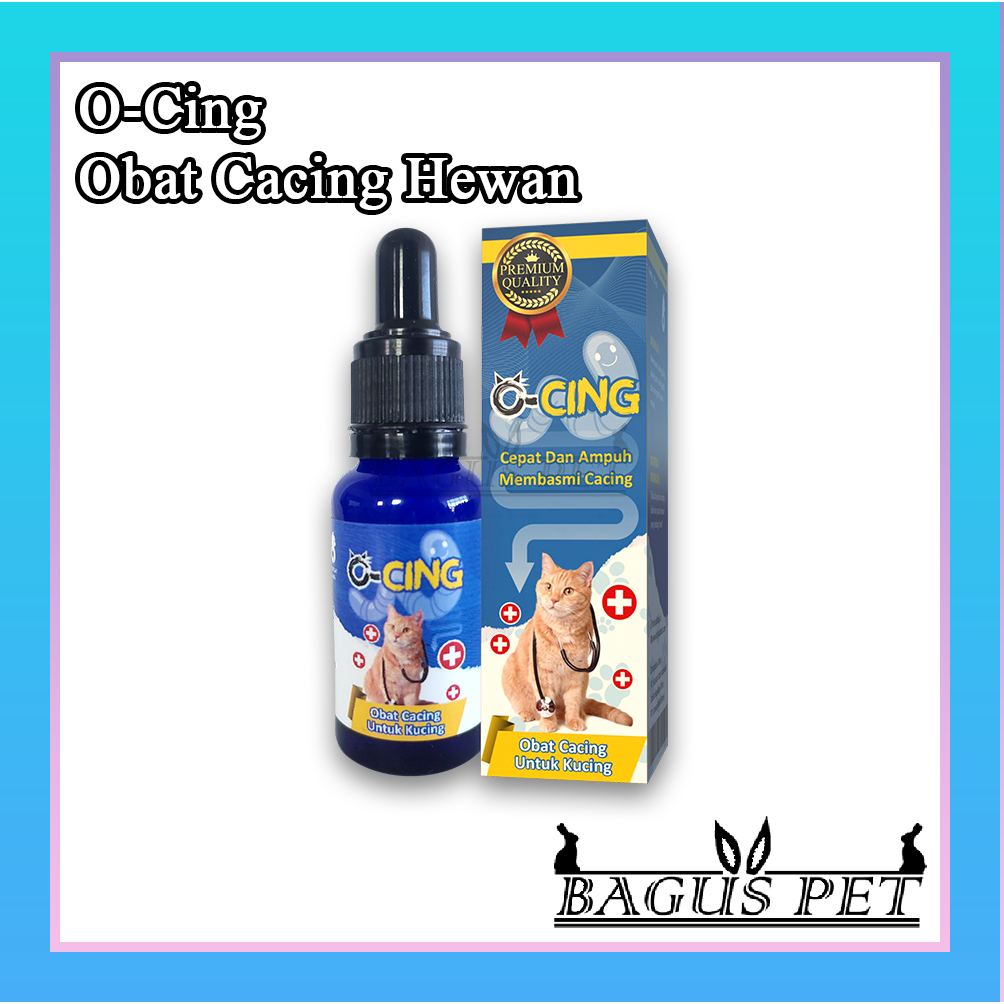 Jual Obat Cacing Herbal Kucing Ampuh O-Cing 20 ML | Ocing Premium Obat ...
