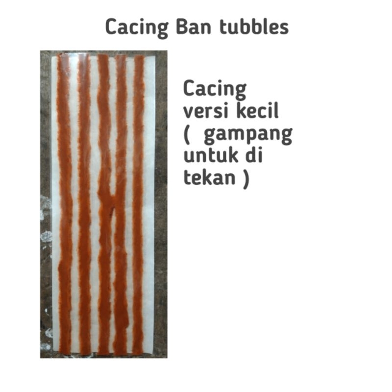 Jual Cacing ban Tubeles / cacing ban tubles | Shopee Indonesia