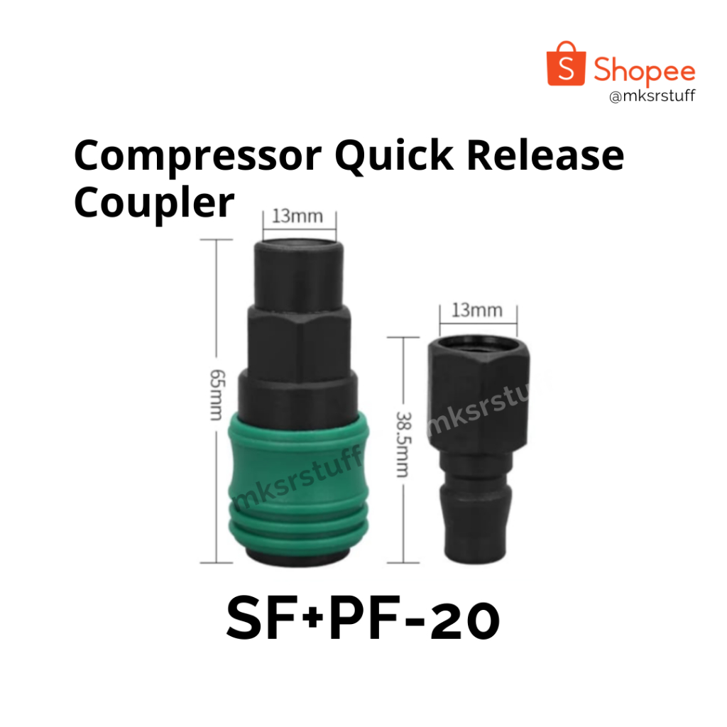 Jual (1 set) Compressor Quick Release Coupler | Shopee Indonesia