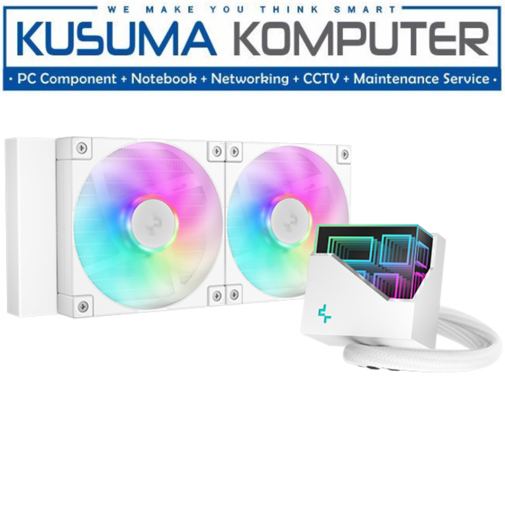Jual Deepcool LT240 White ARGB Liquid CPU Cooler | Shopee Indonesia