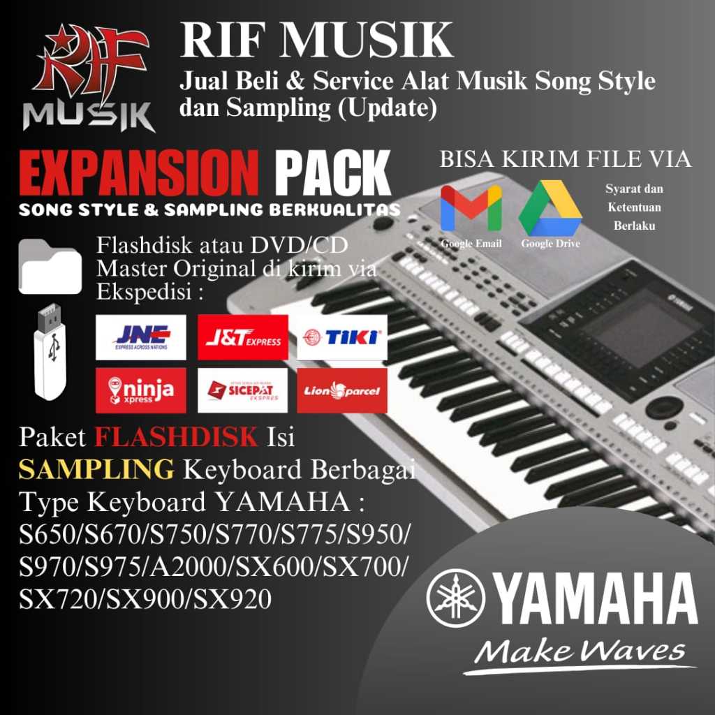Jual SAMPLING YAMAHA PSR S975 TERUPDATE 2024 | Shopee Indonesia