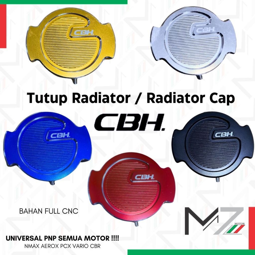 Jual Radiator Cap / Tutup Radiator CBH Original Full CNC Universal ...