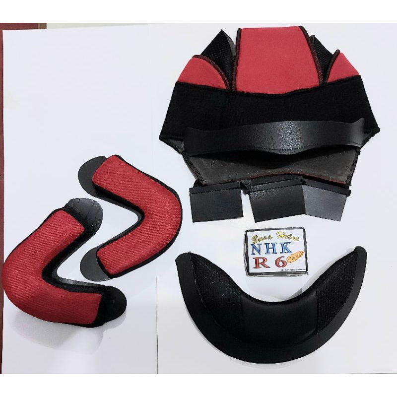 Jual BUSA SET HELM NHK R6 KANCING BESI | Shopee Indonesia