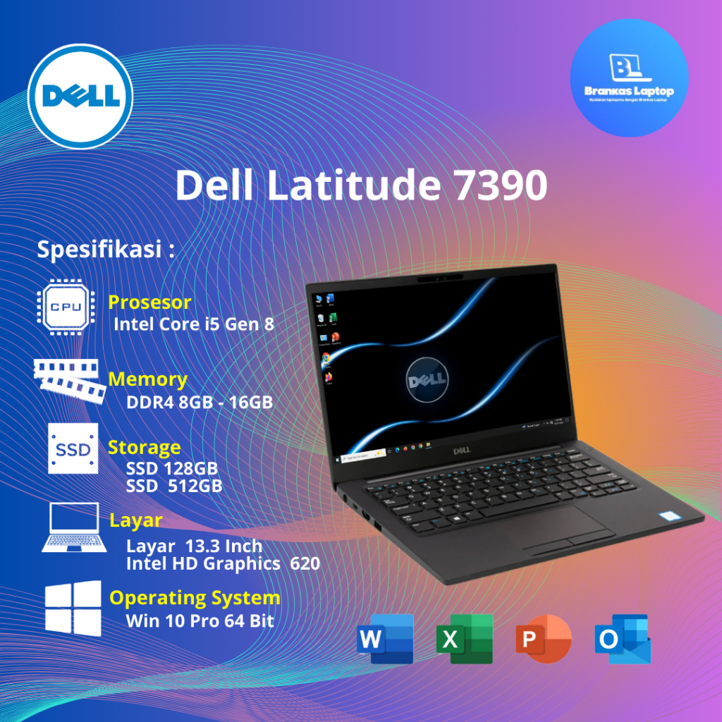 Jual Laptop Dell Latitude Core i5 / i7 RAM 8GB SSD 256 | Murah, Bagus dan Bergaransi | Shopee ...