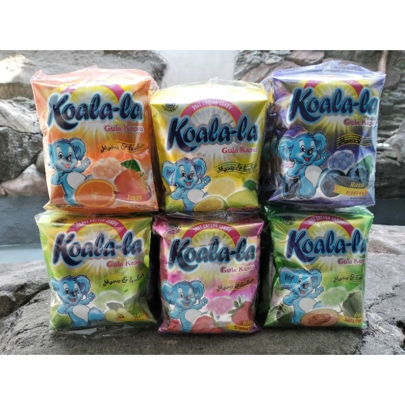 Jual Koala-la kapas permen candy soft 10gr (1 pak) ed 2026 | Shopee ...