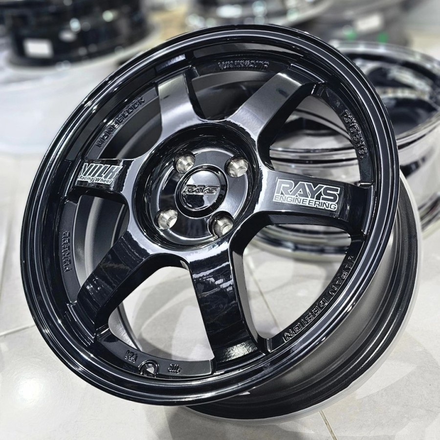 Jual velg racing 16 TE37 FLOW FORMING R16 brio jazz city freed raize Rocky | Shopee Indonesia