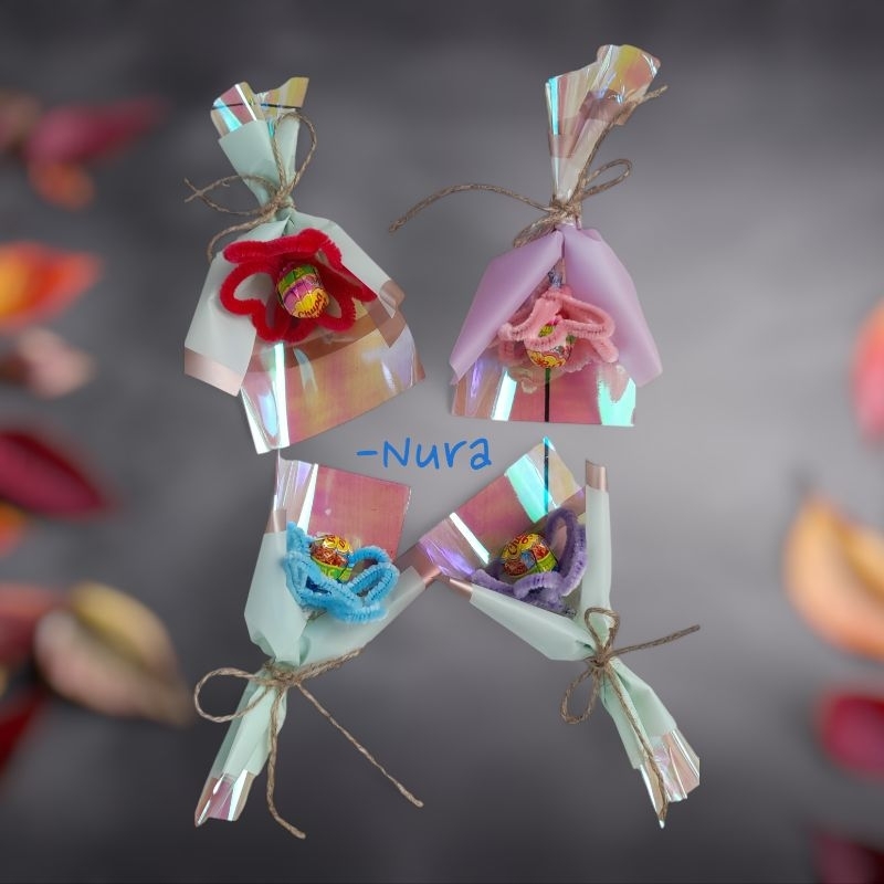 Jual [Ready] BUKET MINI GIFT CANDY CHUPA CHUPS | Buket Permen| Buket ...