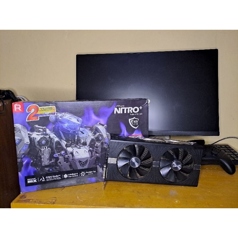 Jual gpu/vga RX 580 4gb sapphire nitro+ | Shopee Indonesia