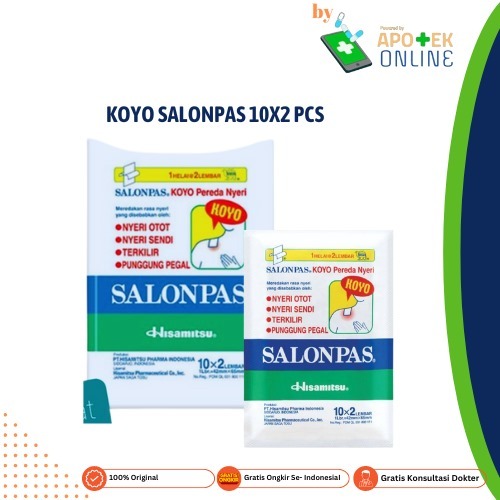 Jual SALONPAS KOYO SUPER BIRU 20 LEMBAR | Shopee Indonesia