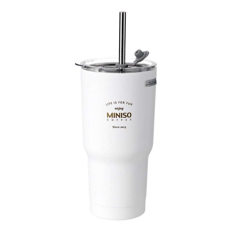 Jual Miniso Stainless Steel 580ml Tumbler Coffee / Tumbler botol miniso ...