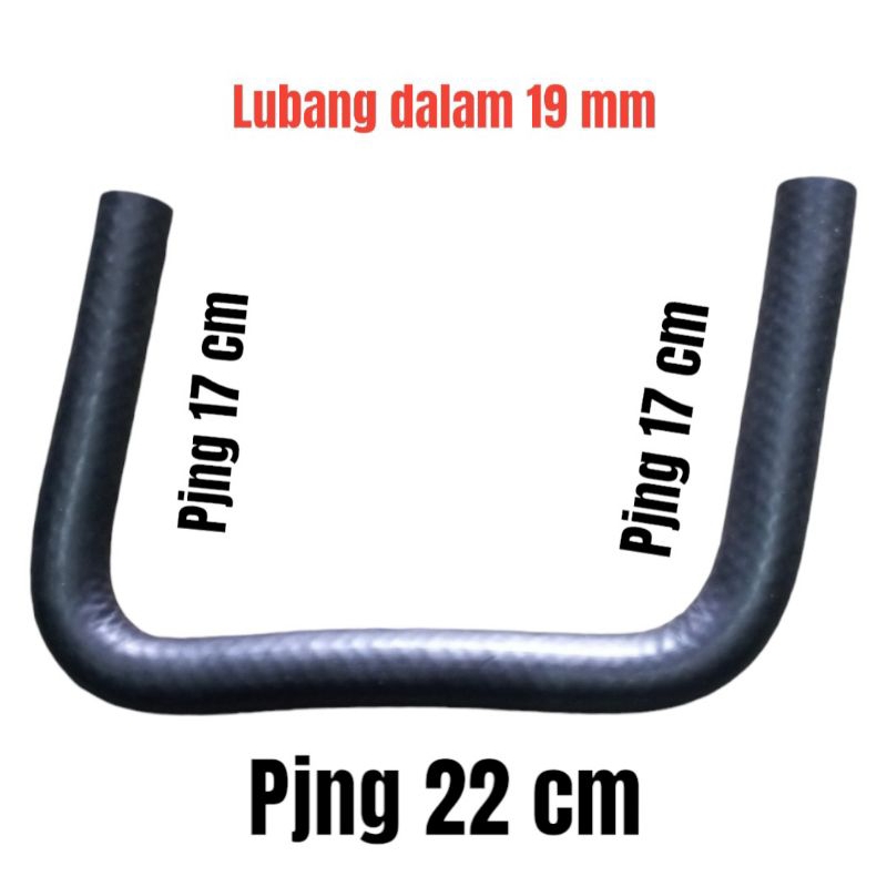 Jual SELANG U 19 MM SELANG BALIK POWER STEERING SELANG RADITOR SELANG ...