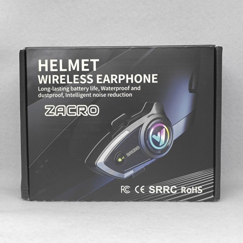 Jual ZACRO Y80 2X Intercom helm Bluetooth Chip Qualcomm 5.0 FM Radio ...