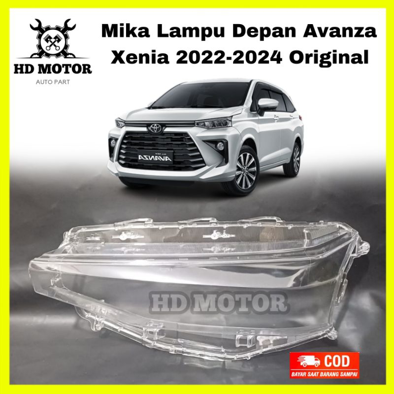 Jual mika headlamp lampu depan Avanza xenia 2022 2023 2024 original mika lampu depan all new ...