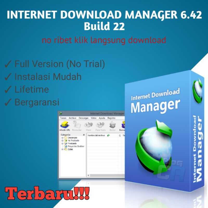 Jual IDM 6.42 Build 22 Internet Download Manager Full Version | Shopee Indonesia
