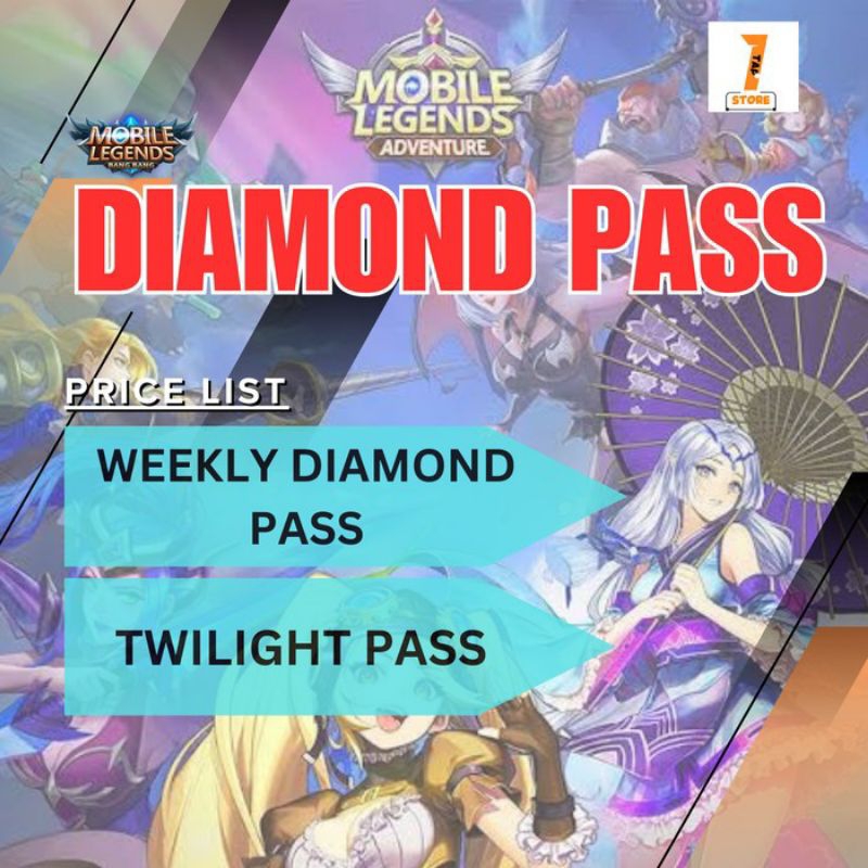 Jual Weekly Diamond Pass Mobile Legends: Bang Bang | Twilight MLBB ...