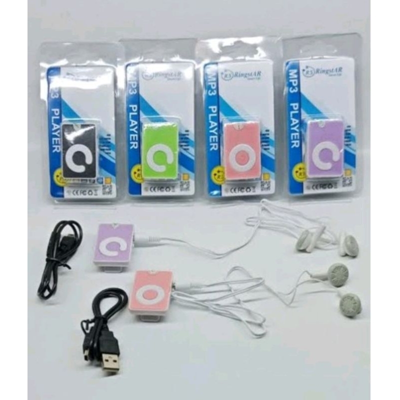 Jual MP3 MUSIK PLAYER MINI MICRO SD/ ENJOY MUSIC/ RING STAR SLOT MICRO ...