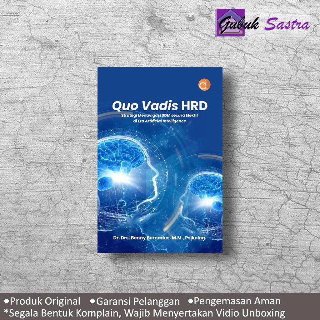 Jual Buku Quo Vadis HRD: Strategi Menavigasi SDM Secara Efektif di Era ...