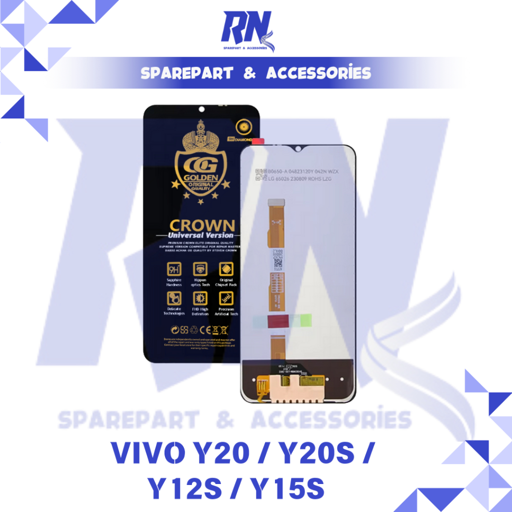 Jual LCD VIVO Y20 / Y12S / Y20S / Y15S FULLSET COMPLETE | Shopee Indonesia